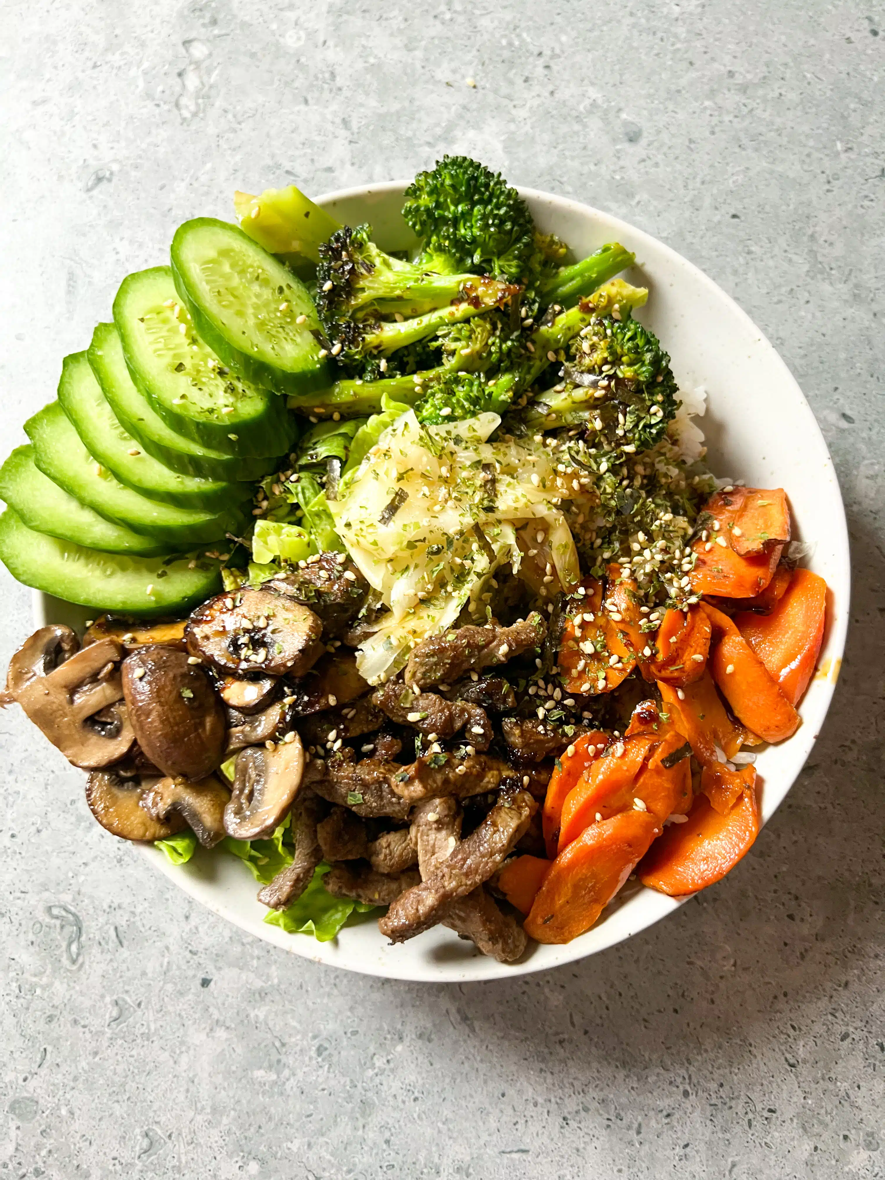 Steak Teriyaki Bowls - The Bite with Jackie